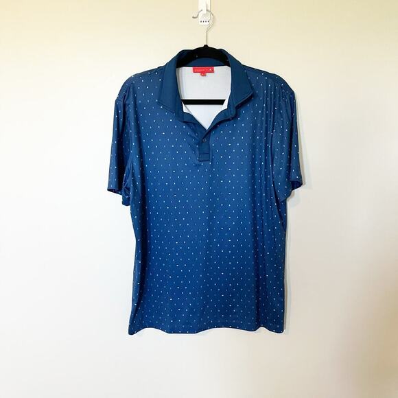 Redvanly | Shirts | Redvanly Golf Polo Shirt Blue Letters Mens Large ...